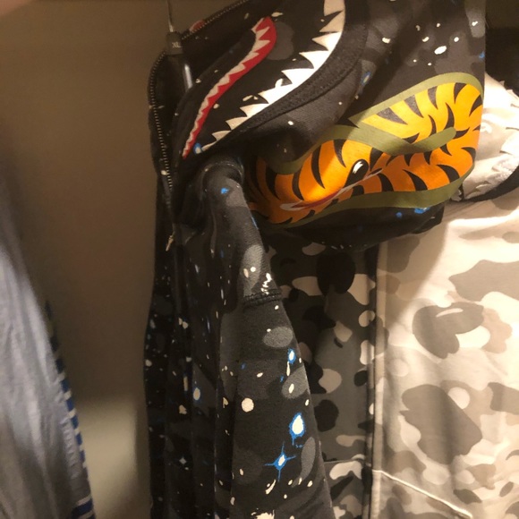 Bape | Jackets & Coats | Rare Galaxy Bape Camo Hoodie | Poshmark